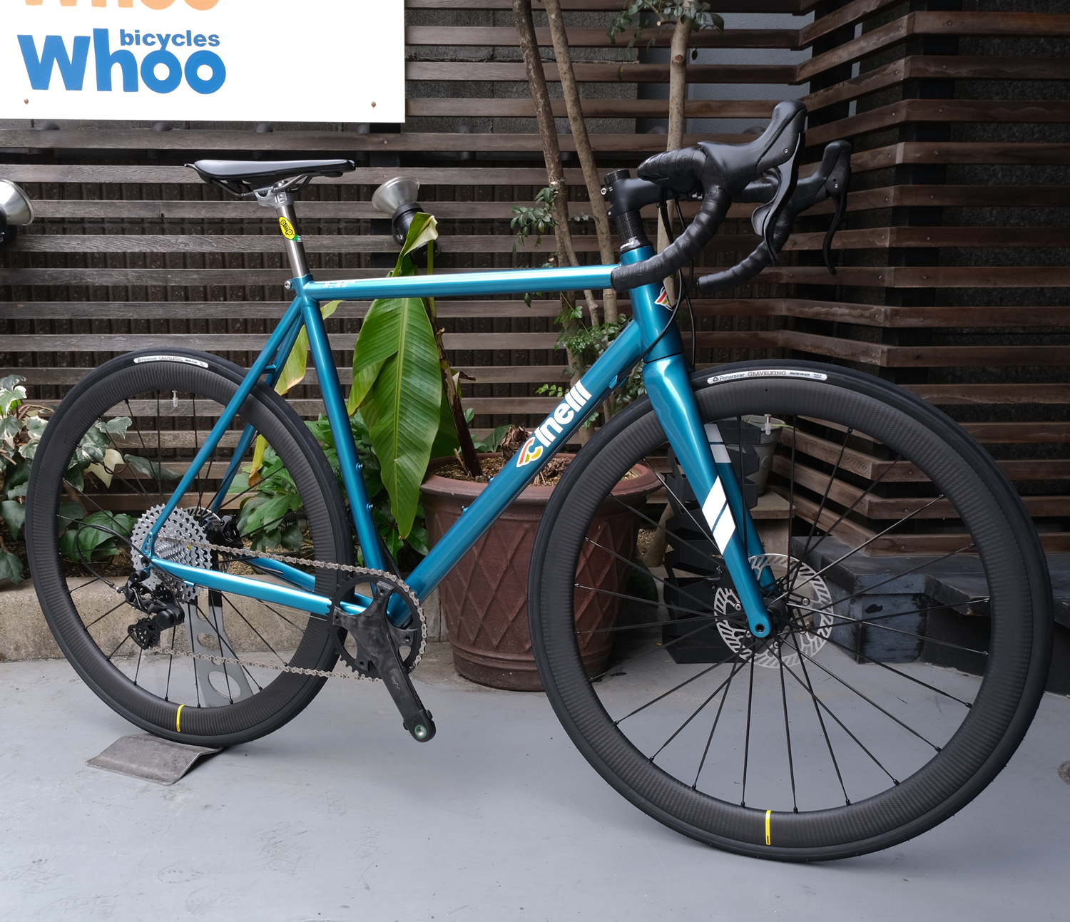 Cinelli NEMO TIG Disc 完成☆ | whoo bicycles